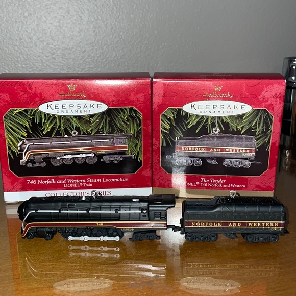 Hallmark | Holiday | Hallmark Lionel 746 Norfolk And Western Steam ...